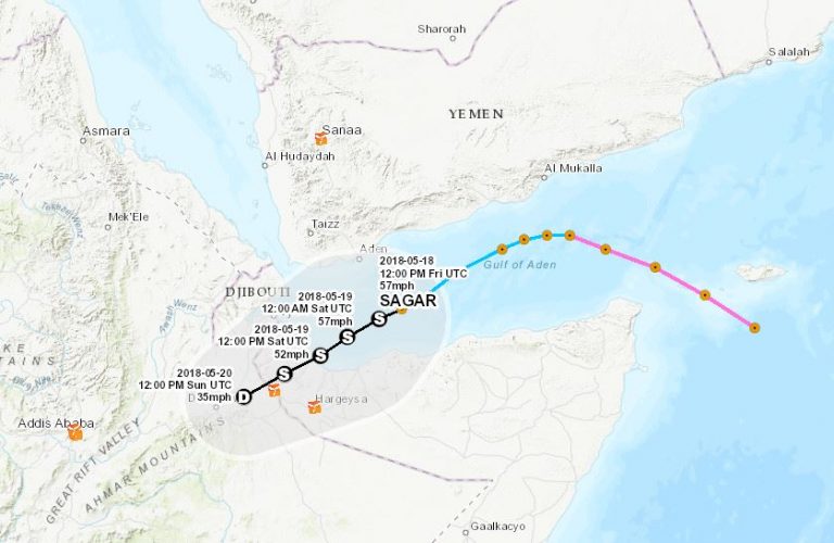 Latest Updates Cyclone Sagar:Over 25 dead and half a million displaced ...